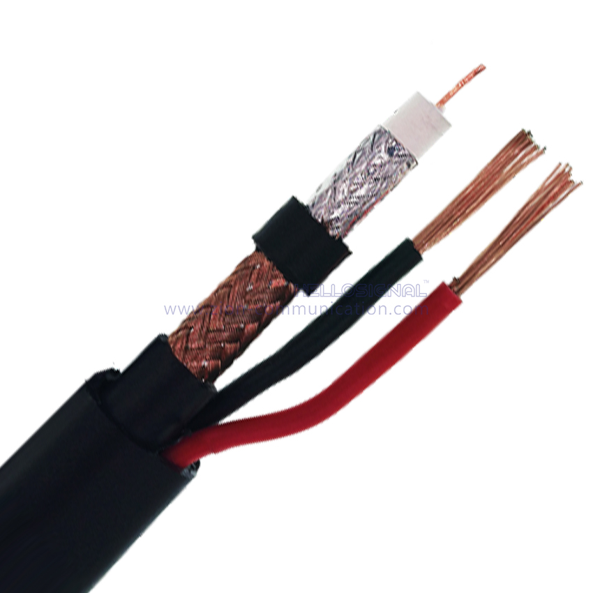 3C-2V+2c x0.50 Common CCTV coaxial Cable from China manufacturer - Zion Communication