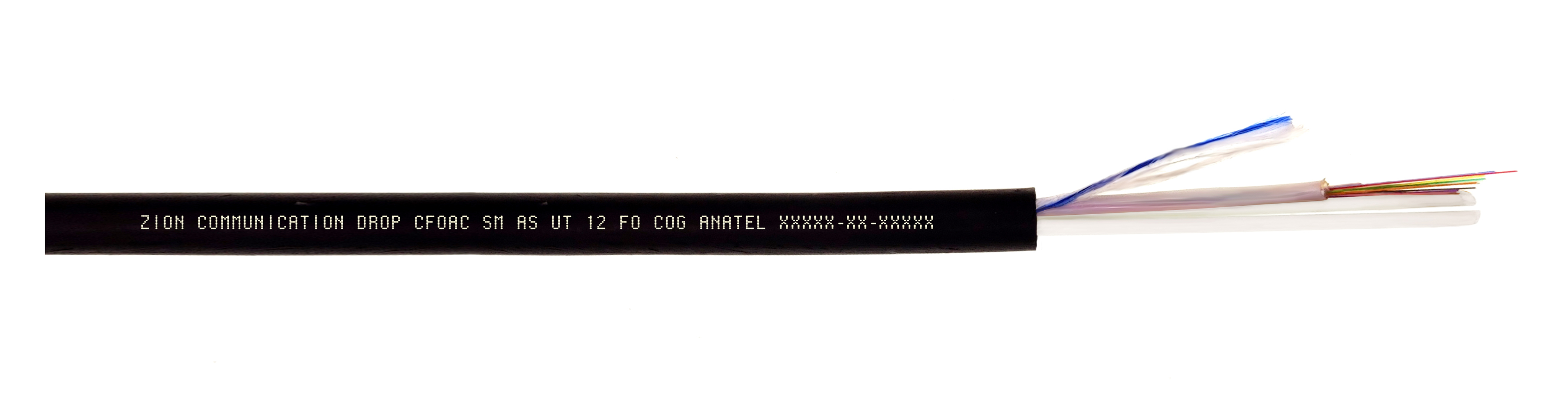 CFOA SM ASU-120M (01 a 24) FO COG CABO ÓPTICO TUBO ÚNICO E AUTO ...
