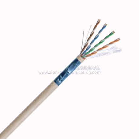 F/UTP CAT 5E 4PR 24AWG PVC CMR Ethernet Network Cable from China ...
