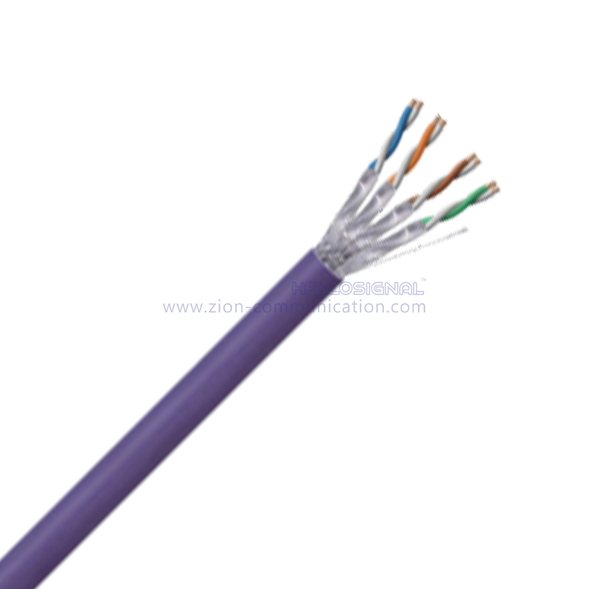 U/FTP CAT6A 4PR 23AWG LSZH Ethernet network cable from China ...
