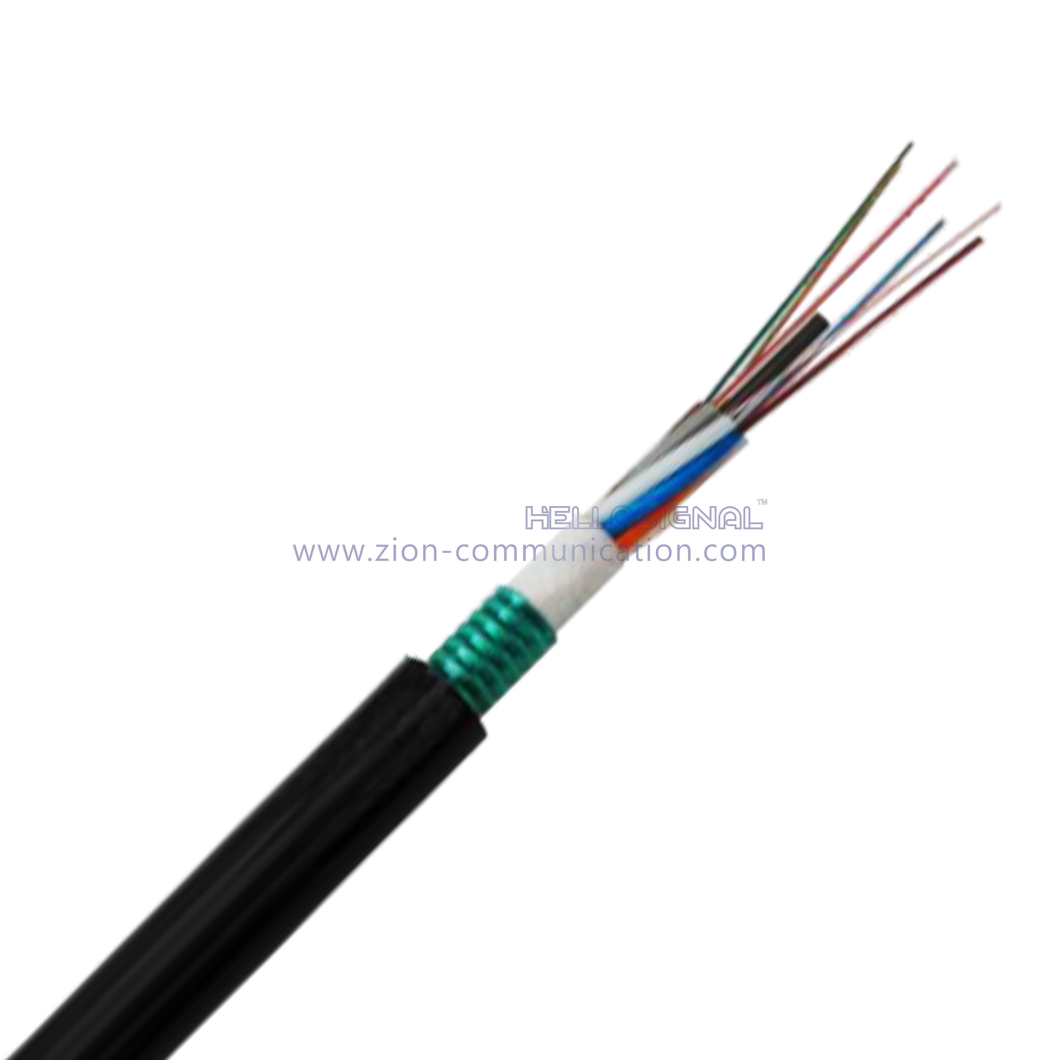 GYTA53 4 Cores G.652D - Buy GYTA53, GYTA53 4b1, fiber optic cable GYTA53 Product on ZION ...