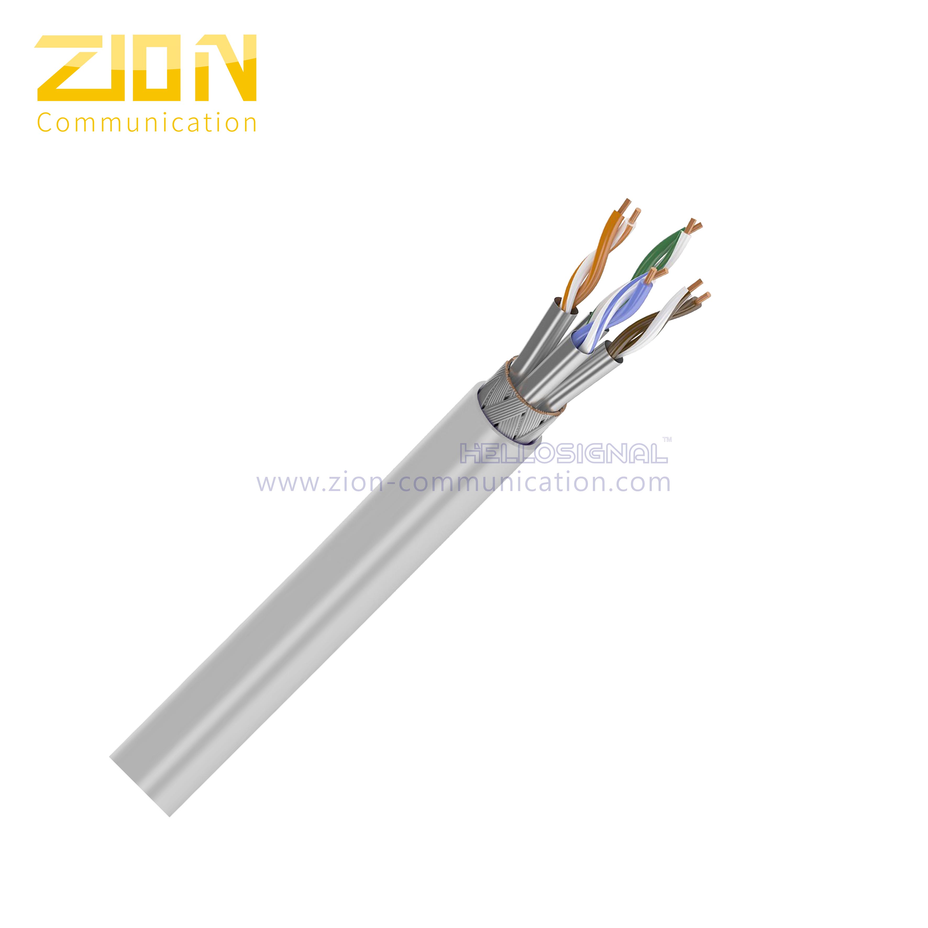 S/FTP CAT 7A BC PVC 1000Mhz Ethernet network cable from China ...