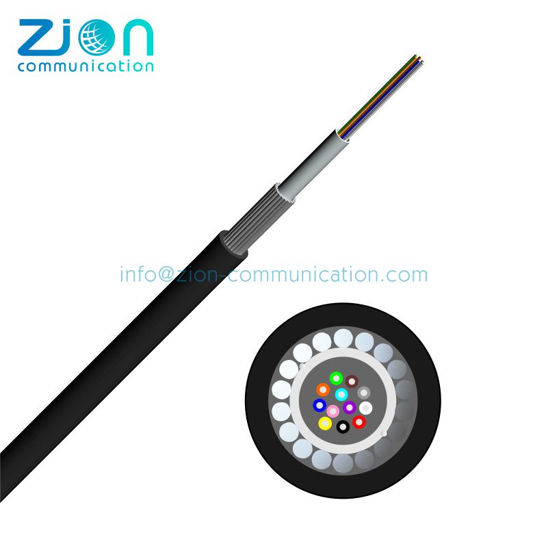 GYFXTY Anti-Rodent Anti-Birds FRP Wires Uni-tube Fiber Optic Cable from ...