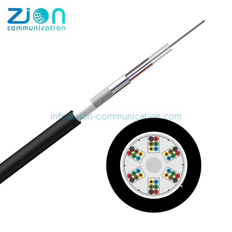 GTJGA Slotted-core Tight Buffered Fibers APL Armored with CSM Fiber ...