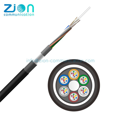 GYFTY83(FS) Anti-Rodent Flat FRP Tape Stranded Loose tube Fiber Optic ...