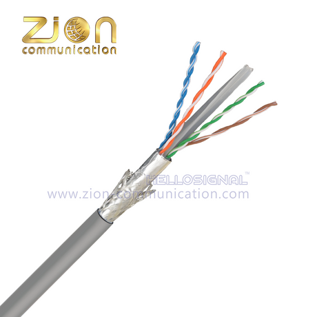 SF/UTP CAT6 4PR 23AWG LSZH Lan Cable from China manufacturer - Zion ...